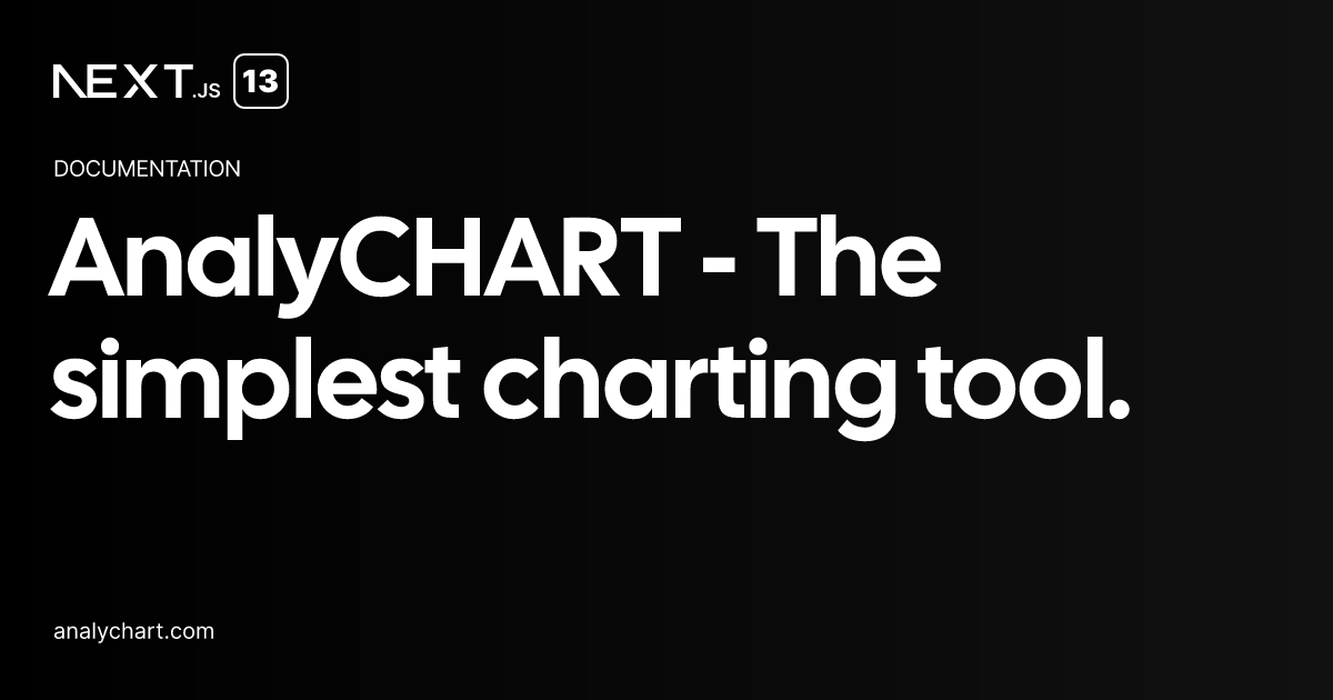 Introduction - AnalyCHART