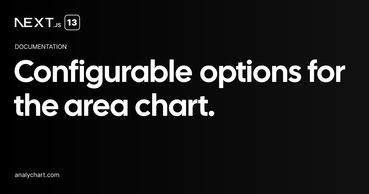 Area Chart - AnalyCHART