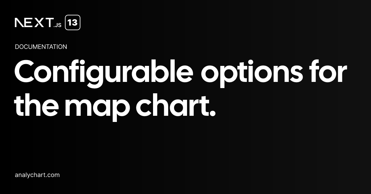 Map Chart - AnalyCHART